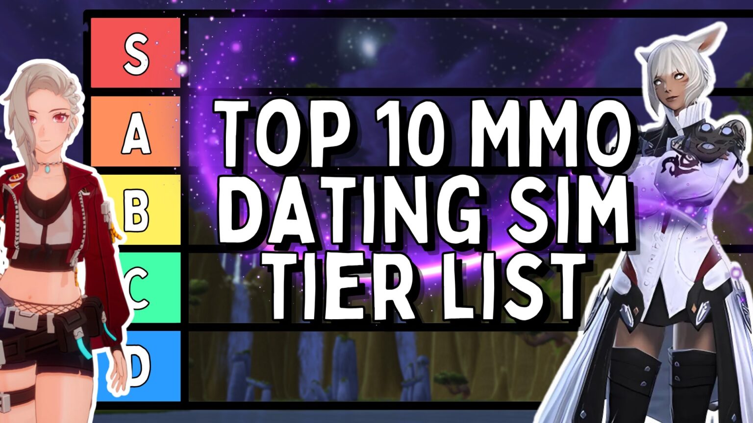 Top 10 MMO Dating Sim Tier List